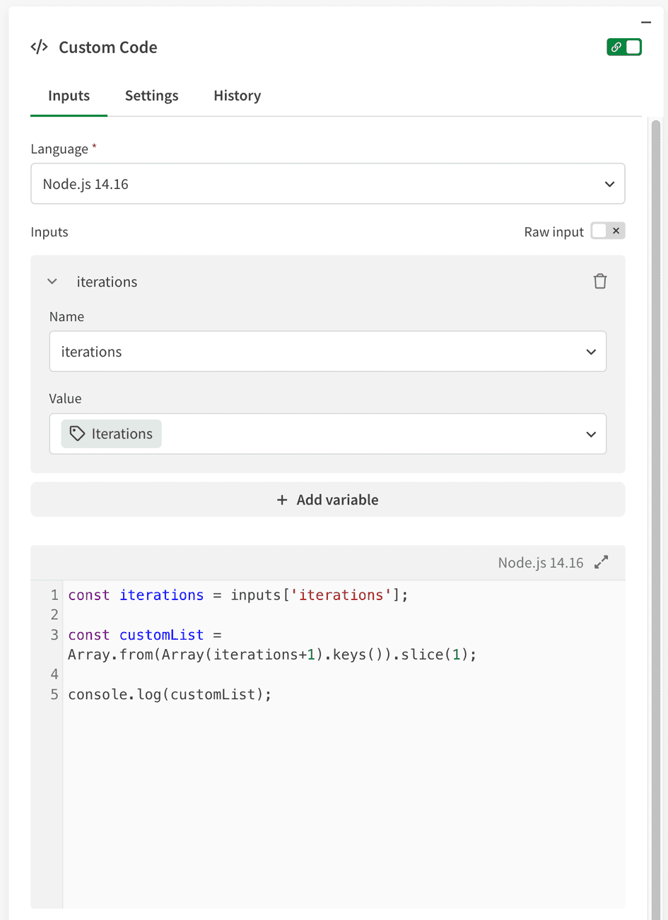 Creating A For N Loop In Qlik Application Automation Withdave
