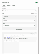 Creating a for n loop in Qlik Application Automation | withdave