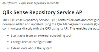 Changes to default QRS API data connections in Qlik Sense from June 2017 | withdave